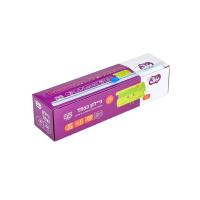 China Plastic PE Cling Film Food Grade Transparent Film Wrap With Slider Cutter for sale