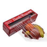 China Antibacterial Manual PE Cling Food Plastic Wrap Roll Food Package for sale