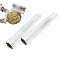 China 100% Biodegradable Plastic PE Cling Film Roll Wrap Food Grade Clear Wrap Preservative for sale