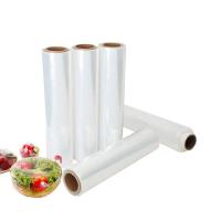 China 100% Biodegradable Plastic PE Cling Film Roll Wrap Food Grade Clear Wrap Preservative for sale