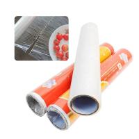 China PE Eco Cling Film High Temperature Resistant Breakpoint Plastic Stretch Wrap Hand Tear Type for sale