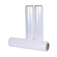 China Industrial Manual LLDPE Stretch Wrap Film roll For Packing for sale