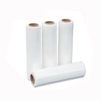 China Manual Machine LLDPE shipping pallet wrapping plastic for sale