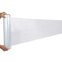 China Manual LLDPE clear hand pallet wrap Film Roll For Packing for sale