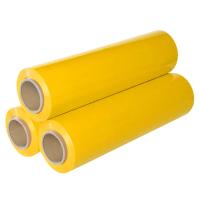 China Manual Colored PE industrial biodegradable stretch film Wrapping Film For Pallet Wrap for sale