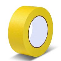China UV Resistance Crepe Paper Masking Tape For Outdoor Paint Automotive Painting for sale