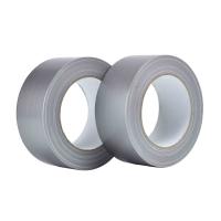 China Heavy Duty Black Cloth Duct Tape High Viscosity No Residue Matte Non Reflective for sale