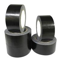 China Gaffer Duck Fabric Tape Black No Residue Duct Tape for sale