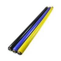 China Black PVC Electrical Adhesive Tape Roll Flame Retardant for sale