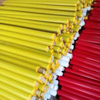 China Black PVC Electrical Adhesive Tape Roll Flame Retardant for sale