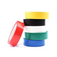 China Insulation PVC Electrical Tape Flame Retardant Black Colored for sale