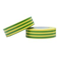 China PVC Colored Yellow Insulation Tape Fire Retardant Low VOC Lead Free for sale