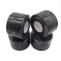 China Black Silver Strong Adhesive PVC Duct Sealing Tape Duct Hvac Pipe Insulation Tape for sale
