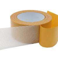 China Fabric Cloth Double Sided Tape Premier Carpet Rug Sticky Tape Strong Adhesive for sale