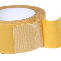 China Heavy Duty Double Sided Tape 50 Mesh Carpet Double Sided Rug Tape for sale