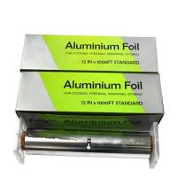 China Kitchen Extra Packaging Wide Aluminum Foil High Temperature Resistance Food Grade for sale