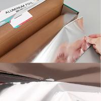 China Kitchen Extra Packaging Wide Aluminum Foil High Temperature Resistance Food Grade for sale