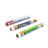 China Household Kitchen Extra Heavy Duty Foil Plastic Shrink Package aluminum foil big roll for sale