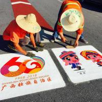 China Pavement Temporary Road Marking Tape Pre Formed Coloured Reflective Pavement Striping Tape for sale