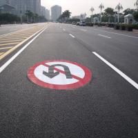 China Pavement Temporary Road Marking Tape Pre Formed Coloured Reflective Pavement Striping Tape for sale