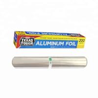China Food Grade 45cm Kitchen Paper Aluminum Foil Roll Customizable for sale