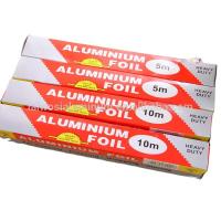 China High Temperature Resistance Aluminum Foil Roll Kitchen Food Service Foil for sale
