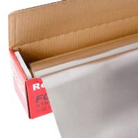 China Food Grade Kitchen Cooking Aluminum Foil Roll With Plastic Holder Metal Blade for sale