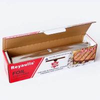 China Food Grade Kitchen Cooking Aluminum Foil Roll With Plastic Holder Metal Blade for sale