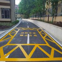 China Wearproof Thermoplastic Striping Tape 60m Temporary Line Marking Tape for sale