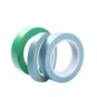 China Heat Resistant Automotive Baking Covered PVC Tape High Temperature Blue Line Masking Tape for sale