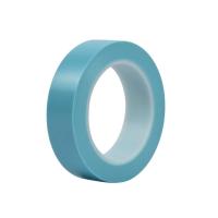 China Heat Resistant Automotive Baking Covered PVC Tape High Temperature Blue Line Masking Tape for sale