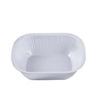 China 250ml Aluminum Foil Food Containers Disposable Inflight Coated Airline Food Catering Containers With Lids for sale