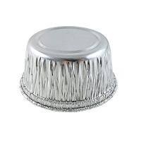 China Round Take Away Aluminum Foil Food Containers 130ml Disposable Ramekins Cups for sale