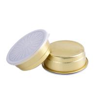 China 450ml Colorful Aluminum Foil Food Containers Smoothwall Disposable Pudding Baking Cups With Lid for sale