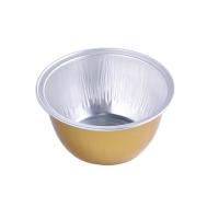 China 130ML Disposable Aluminum Foil Food Containers Pleated Baking Cups Colorful Cake Bowl Pan for sale