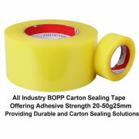 China All Industry BOPP Carton Sealing Tape Offering Adhesive Strength 20-50g25mm Providing Durable and Carton Sealing Solutions for sale