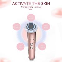 China 500mAh EMS Face Lifting Machine with LED Red Light Therapy and Microcurrent Technology for Anti-Wrinkle Skin Care for sale