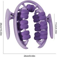 China B26 26-Wheel Body Massage Roller for Muscle Relaxation - 26cm × 24cm × 11cm ABS Material with CE/FCC Certification for sale