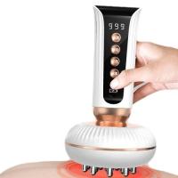 China Electric EMS Microcurrent Gua Sha Massager with 2000mAh Battery and 40℃ Heating for Body Contouring for sale
