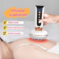China Electric EMS Microcurrent Gua Sha Massager with 2000mAh Battery and 40℃ Heating for Body Contouring for sale