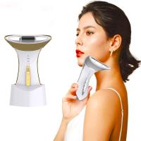 China RF EMS Microcurrent Facial Massager with 1MHz RF & 800mAh Battery - Red Light Therapy Anti-Aging Device for sale