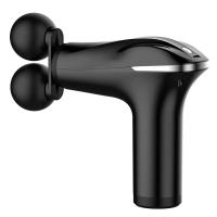 China Double Head Mini Massage Gun with 6 Speed Settings 1800-3200 RPM and 1200mAh Battery for Muscle Relaxation for sale