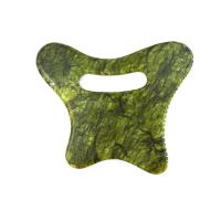 China 100% Natural Rose Quartz Jade Facial Massager Set with Gua Sha Scraper - 6-25 Day Production, Custom OEM Options for sale