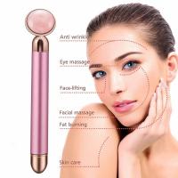 China Electric Vibrating Facial Massage Bar with 4 Interchangeable Heads - 6000-7000 RPM, 155mm Length, CE/FCC Certified for sale