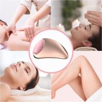 China Natural Jade Face Roller Massager 9.5 cm Anti Wrinkle Lifting Gua Sha Set for sale