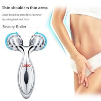 China Y-Shaped 3D Facial Roller Massager 15.5×9×5.3cm with 360° Rotation for Skin Tightening and Wrinkle Removal for sale