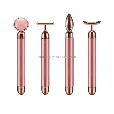 China Anti Wrinkle V Shape Massage Roller Electric Face Massage Roller 6000-7000 Vibrations for sale