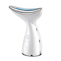 China Vibration Photon Neck and Face Lifting Massager 11000 times per min 500mAh for Skin Tightening for sale