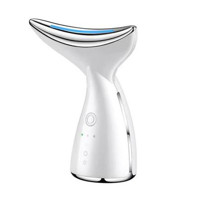 China Vibration Photon Neck and Face Lifting Massager 11000 times per min 500mAh for Skin Tightening for sale