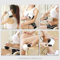 China Handheld Neck Massage Gun 2200-2500rpm Deep Tissue Body Shaping Cellulite Massager 4 Heads for sale